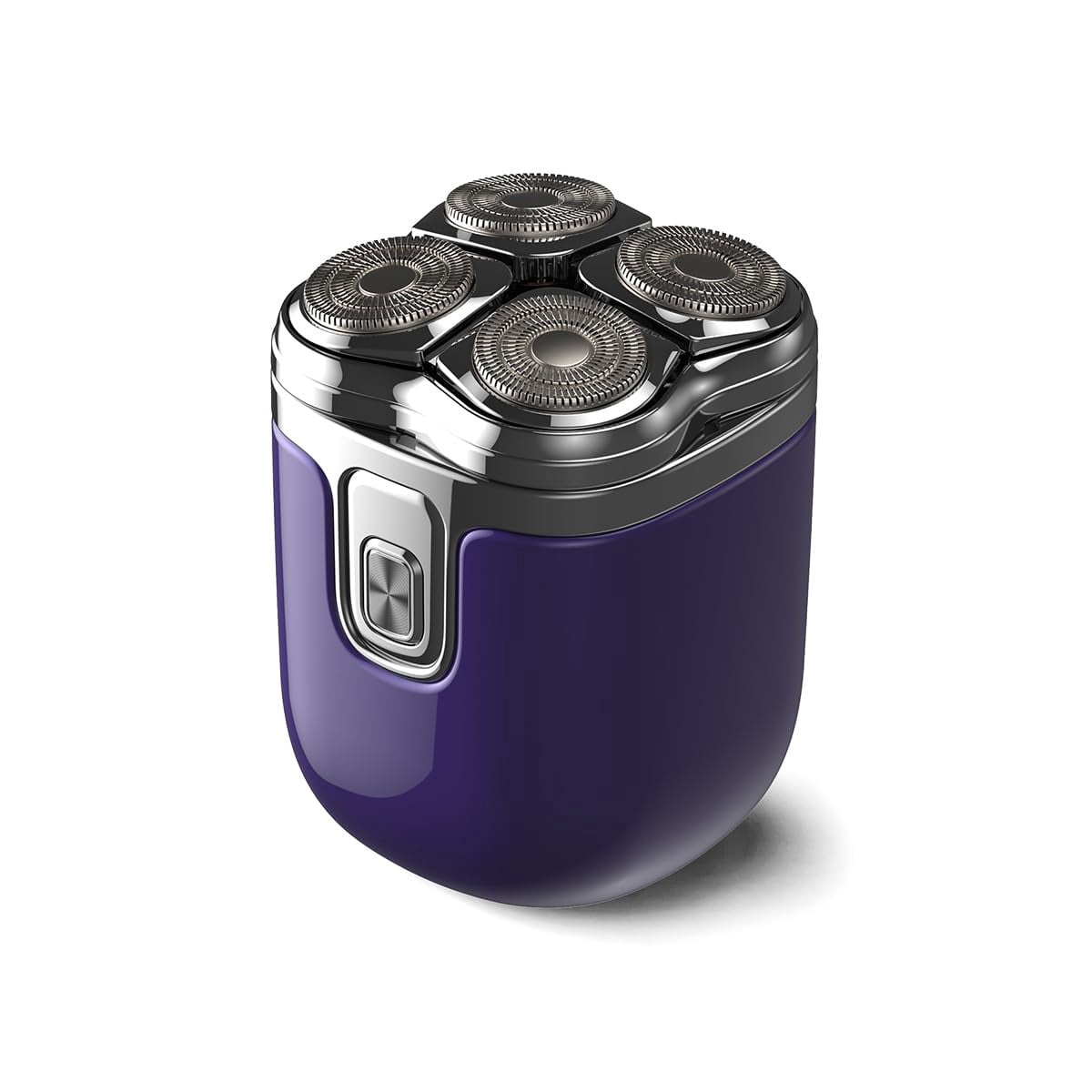 4-Blade Rotary Shaver for Men - Waterproof Electric Razor for Head ...