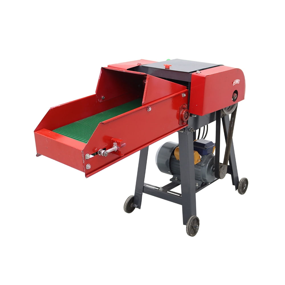 4 Blades Hay Cutter Pulverizer Chaffcutter Dry-Wet Straw Breaker Corn ...