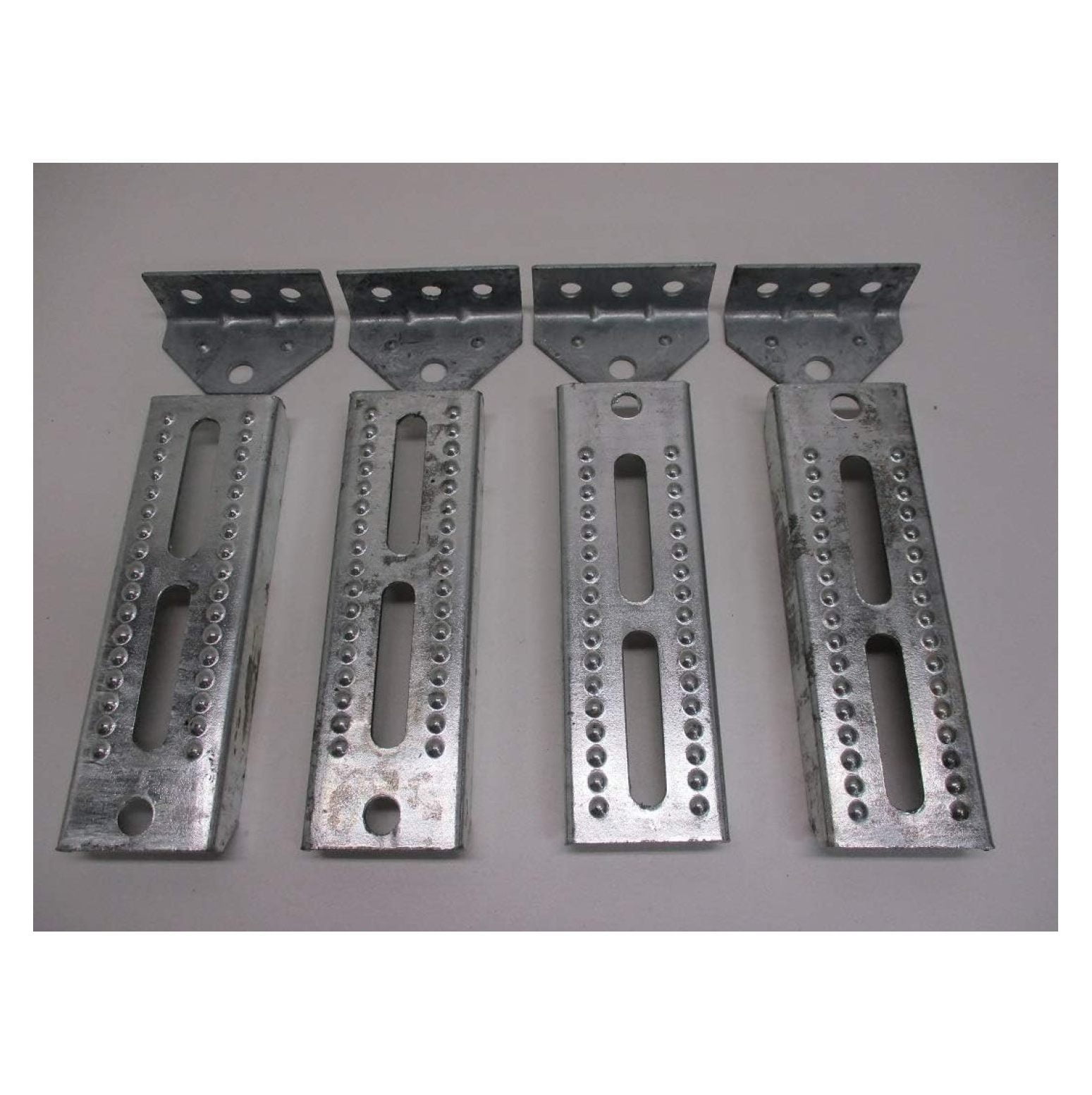 (4) Boat Pontoon Trailer 8" Bolster Bunk Board Adjustable Swivel ...