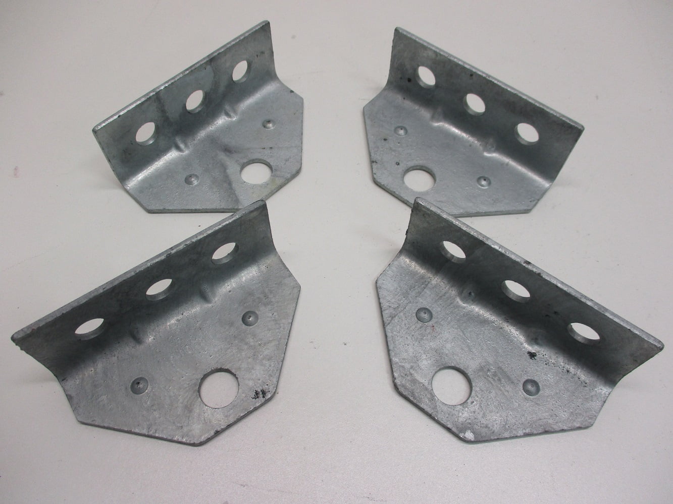 (4) Boat Pontoon Trailer Bolster Bunk Board Adjustable Swivel Brackets ...