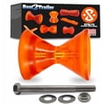 4″ Boat Trailer Roller Deep V Kit with Large Bell End Caps and Hardware ...