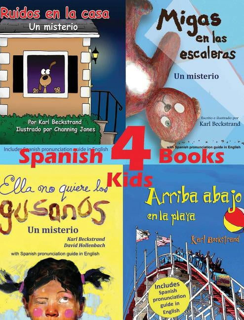 4 Books for Kids 4 Spanish Books for Kids - 4 libros para niños: With ...