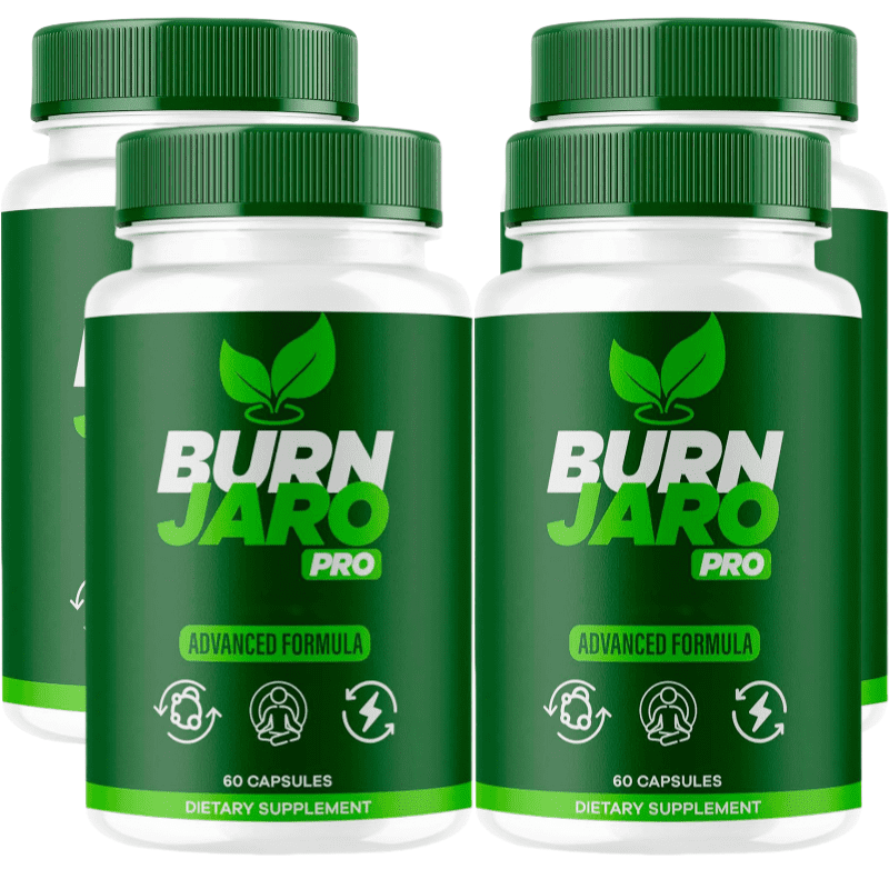 4 Bottles Burn Jaro_Pills, Advanced&Formula Strength Suppl-ement, BurnJaro Caps&ules All Natural ...