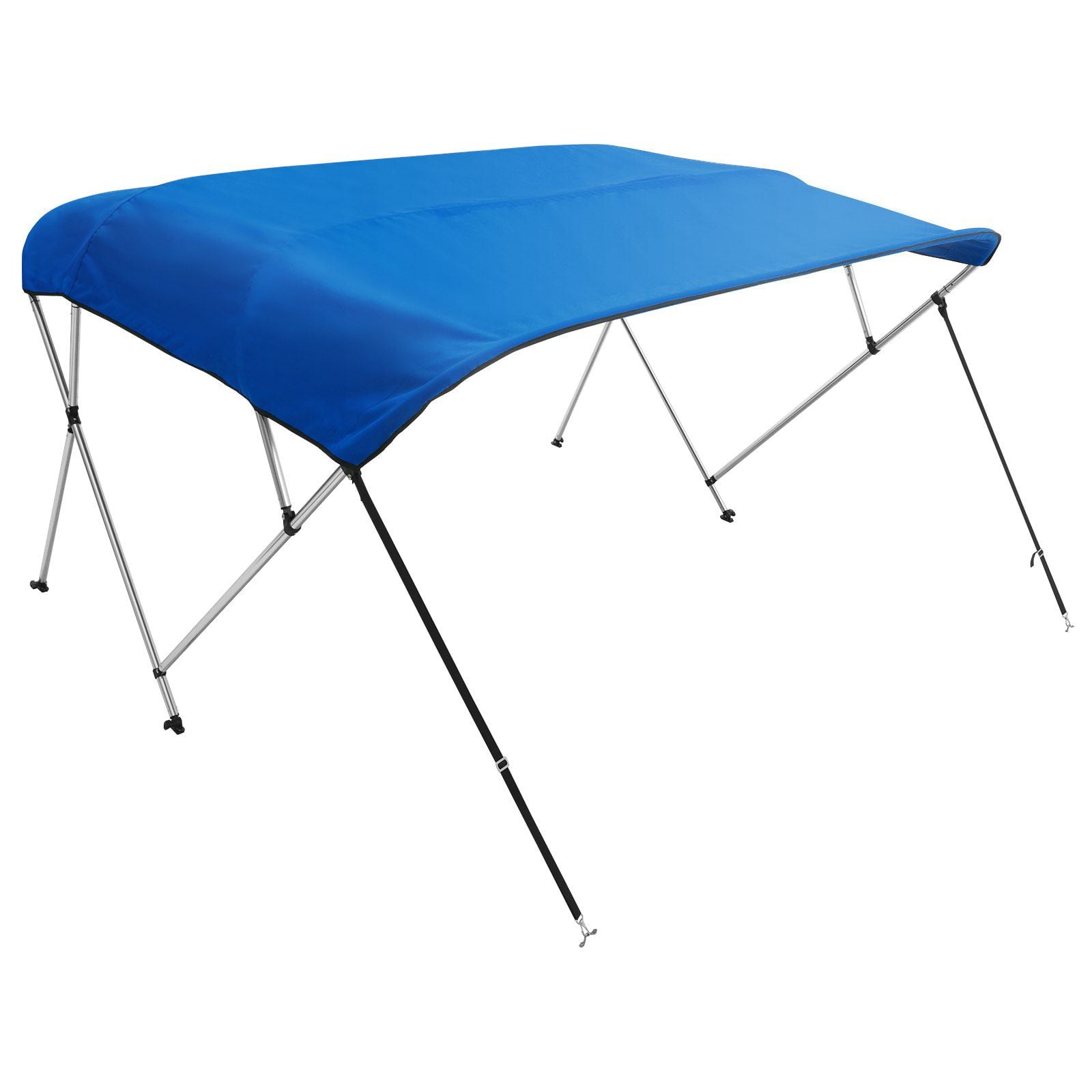 4 Bow Bimini Top Boat Cover, 900D Polyester Canopy with 1" Aluminum ...