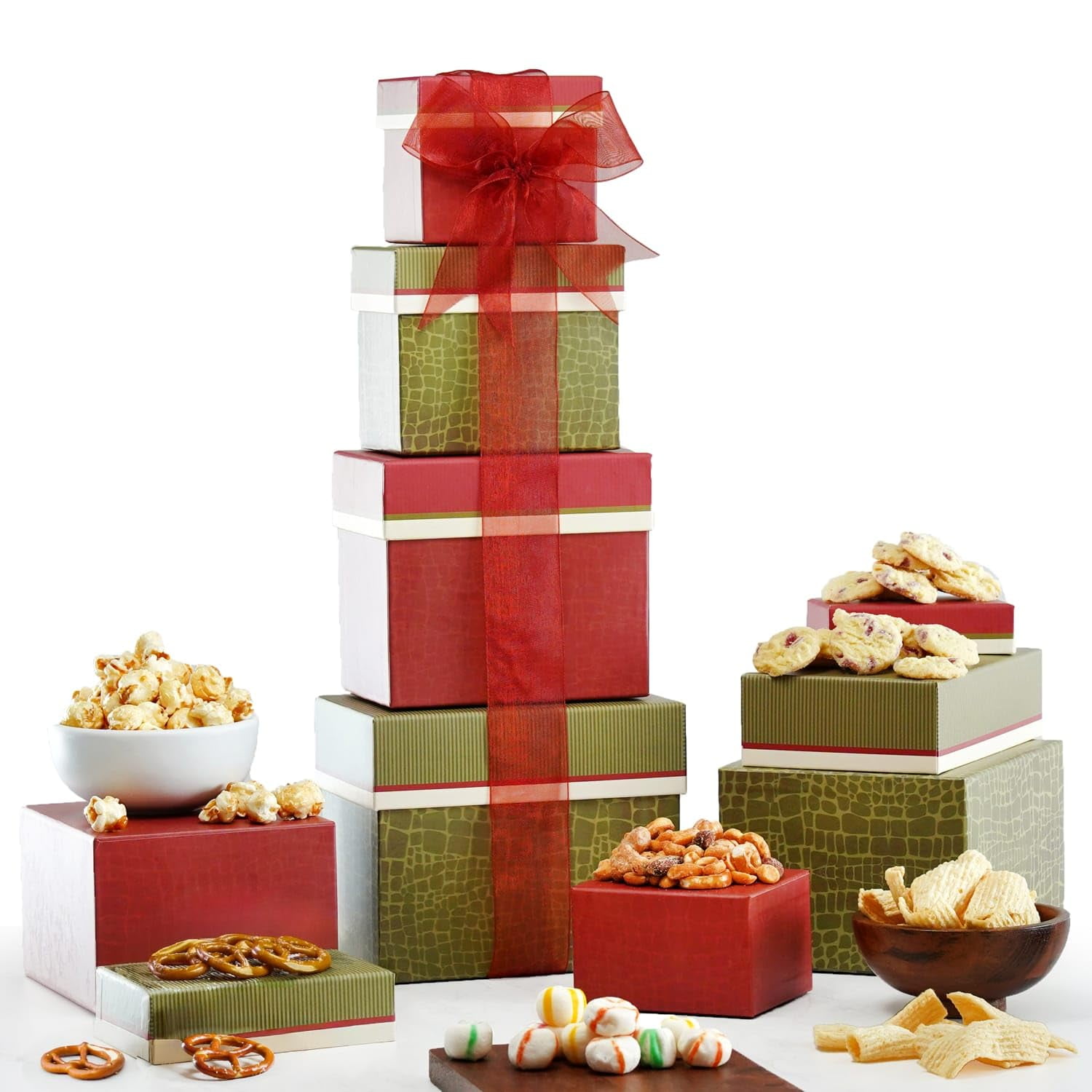 4 Box Gourmet Food | Tower Snacks | For Women, Men, Families, College ...