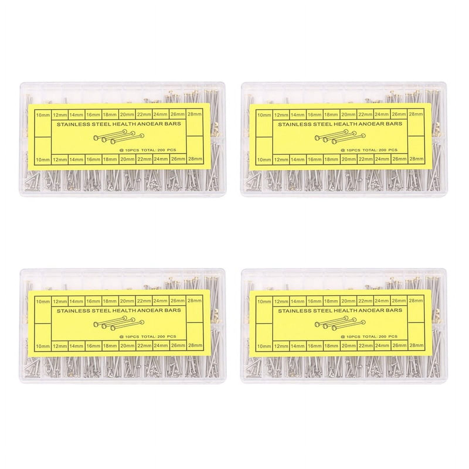 4 Box Watch Repair Tools Set Watch Strap Screws Assortment Tube ...