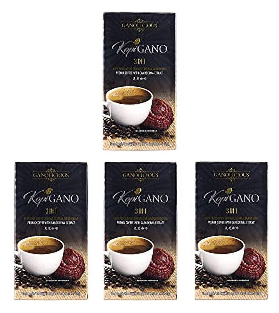 4 Boxes (80 sachets) derma 3 in 1 Coffee - Walmart.com