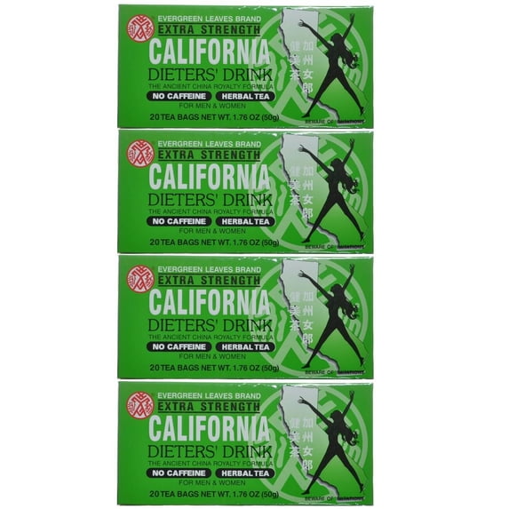 California Dieters' Extra Strength Herbal Tea, Slimming Tummy & Stomach ...