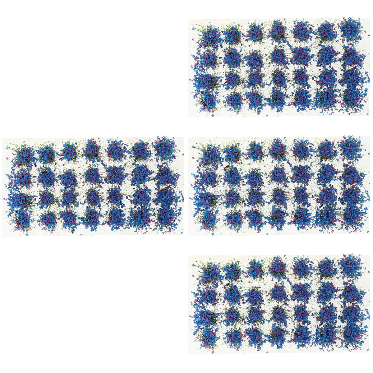 4 Boxes Eucalyptus Toy Flower Cluster Model High-grade Material ...
