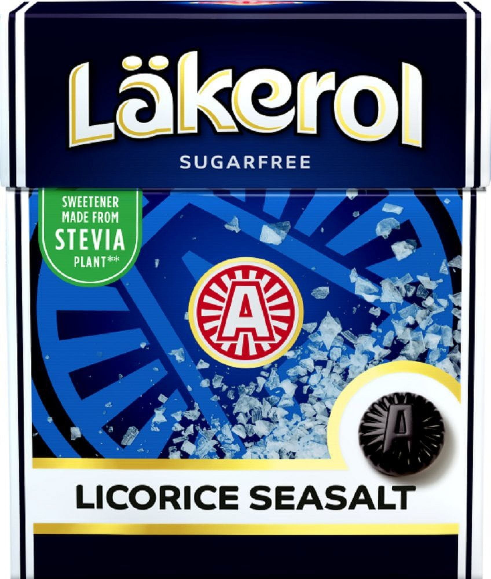 4 Boxes x 25g BCF26 of Läkerol Licorice Seasalt - Original - Swedish ...