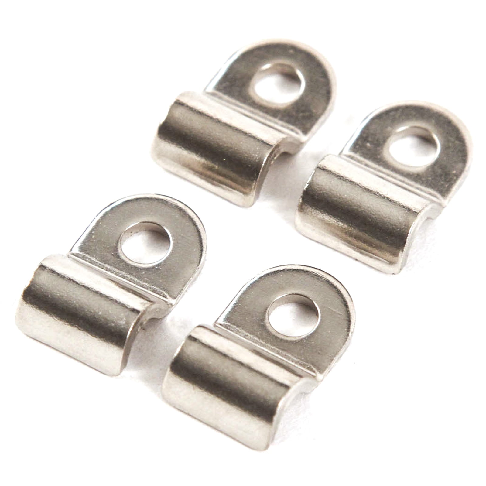 4) Brake Line Clamps 3/16 Inches Steel for Cars Off-Road ATV Sand Rod ...