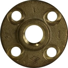 4 Brass Comp Flng Thrd LF, Lead Free Bronze Fittings, Nipples and ...