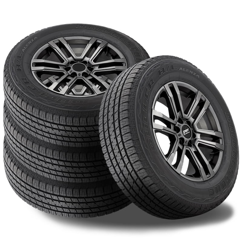 4 Bridgestone Dueler H/L Alenza P285/45R22 110H Tires, All Season ...