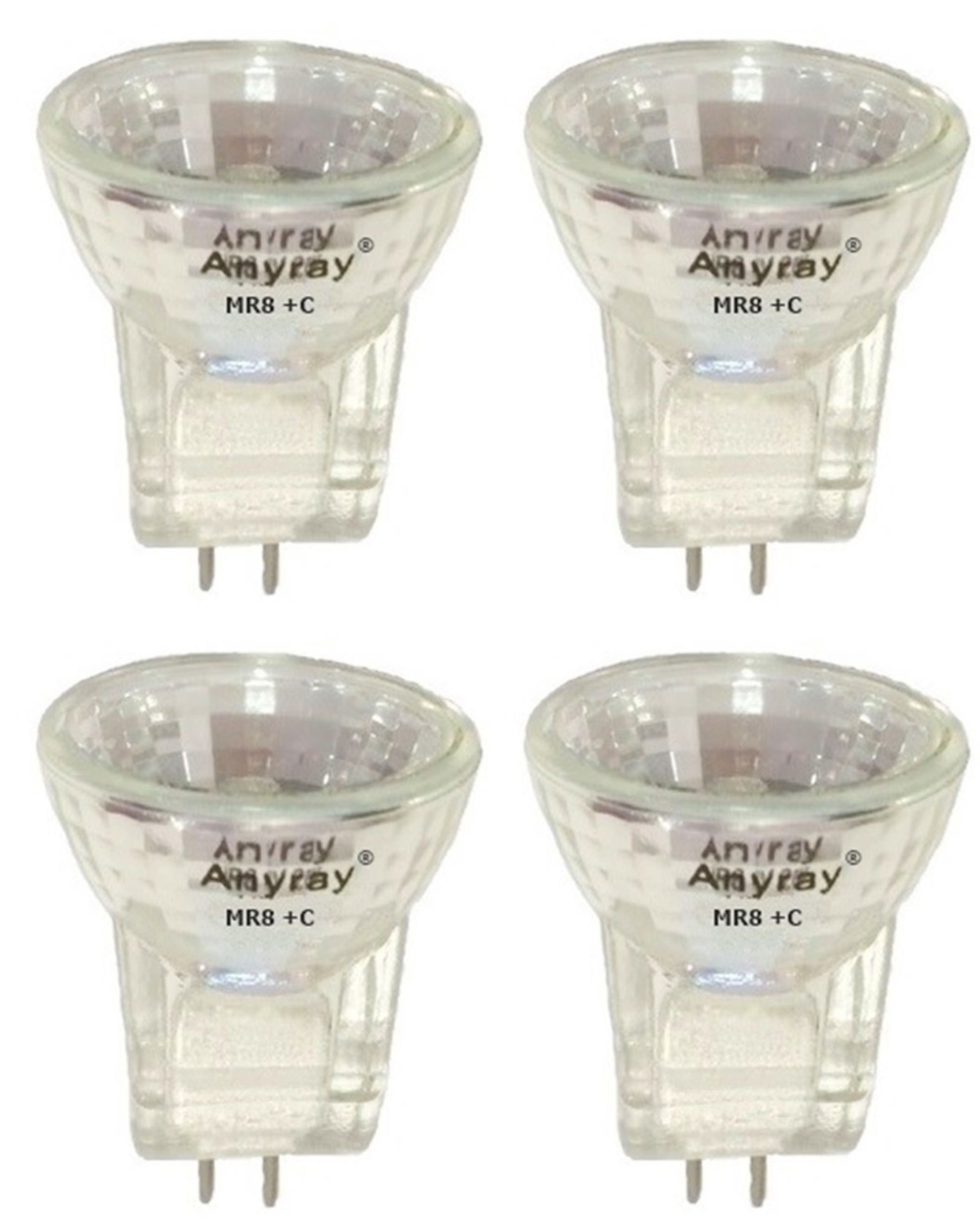 (4)-Bulb MR8 +C 12V 35W Light Bulb 12-Volt 35-Watt - Walmart.com