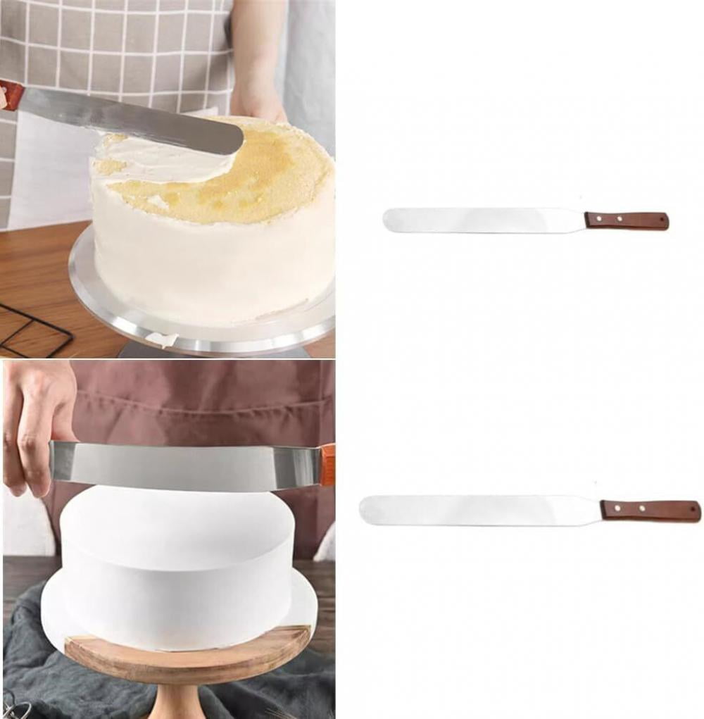 4 Butter Knife Cake Icing Spatula Spreader Pastry Decorating Tool ...