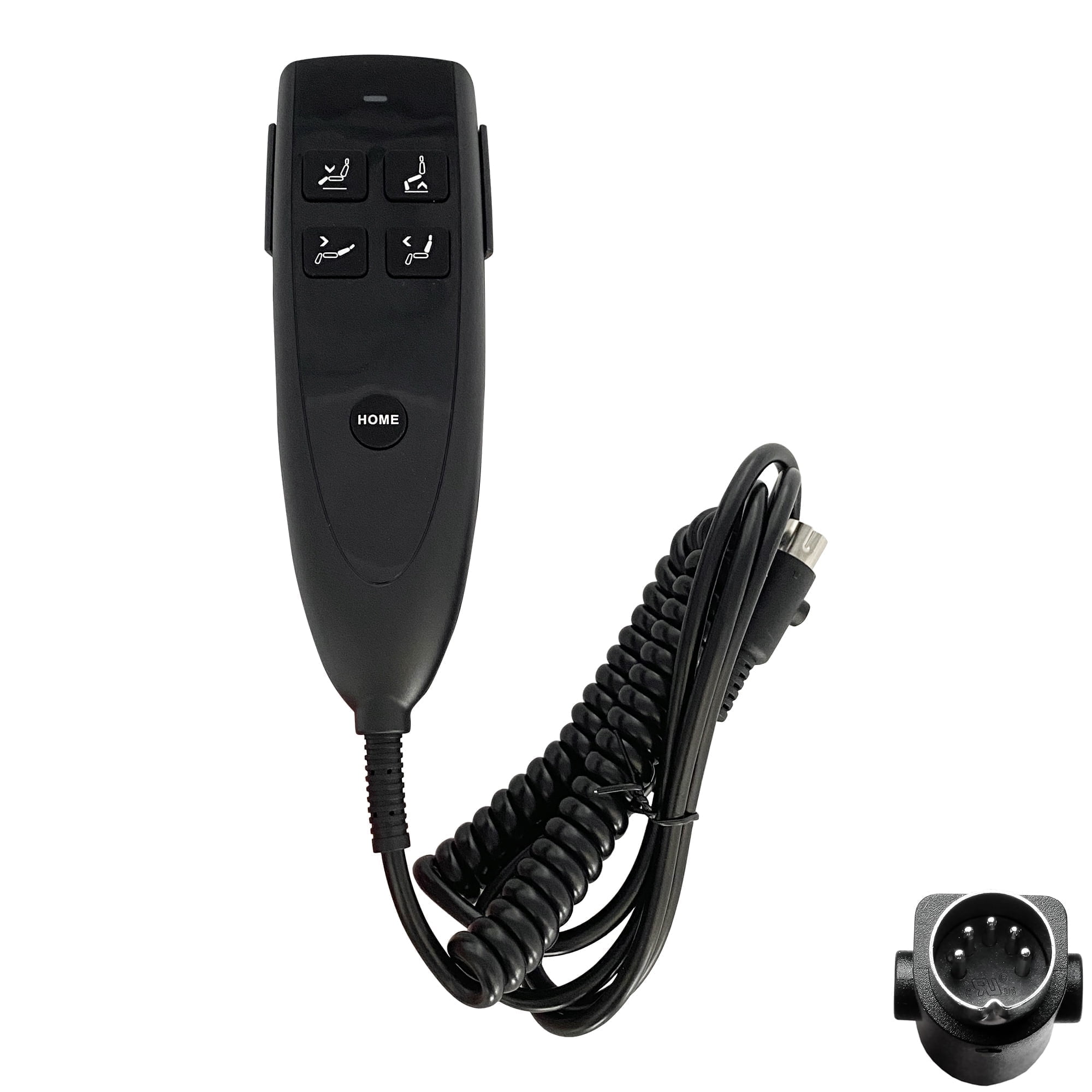 4 Button 5 Pin Prong Remote Hand Control Handset with Home Button ...