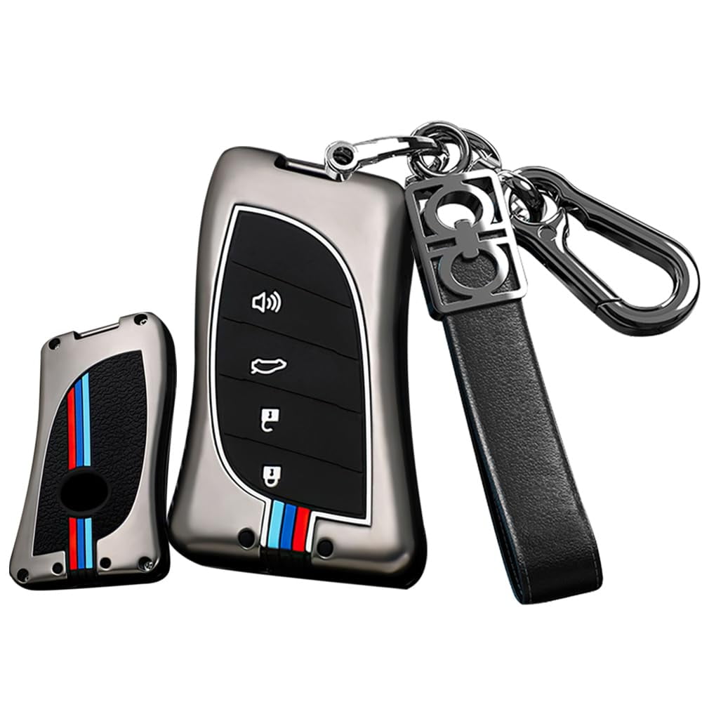 4 Button Key Fob Cover for Lexus ES350 LC500 LS500 UX200 GX460 2019 ...