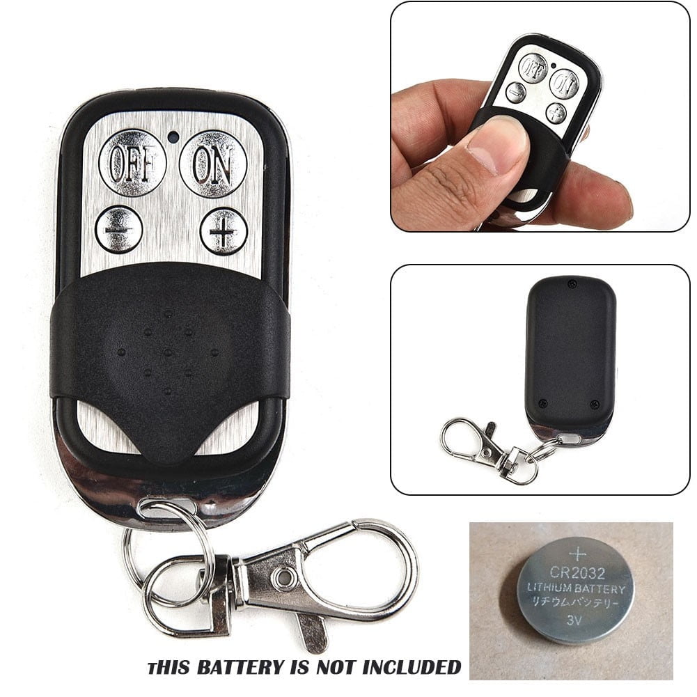 4-Button Remote Control Replacement for 12/24V Lcd Display Key ...