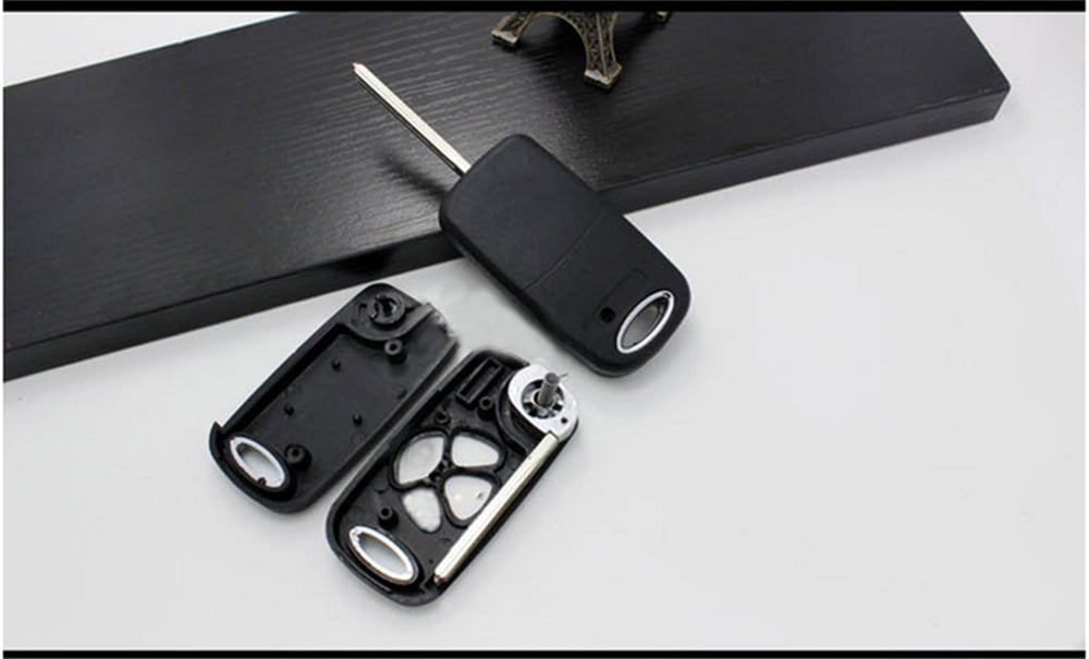 4 Buttons Key Fob Cover Folding Flip Remote Key Case For Toyota Camry ...