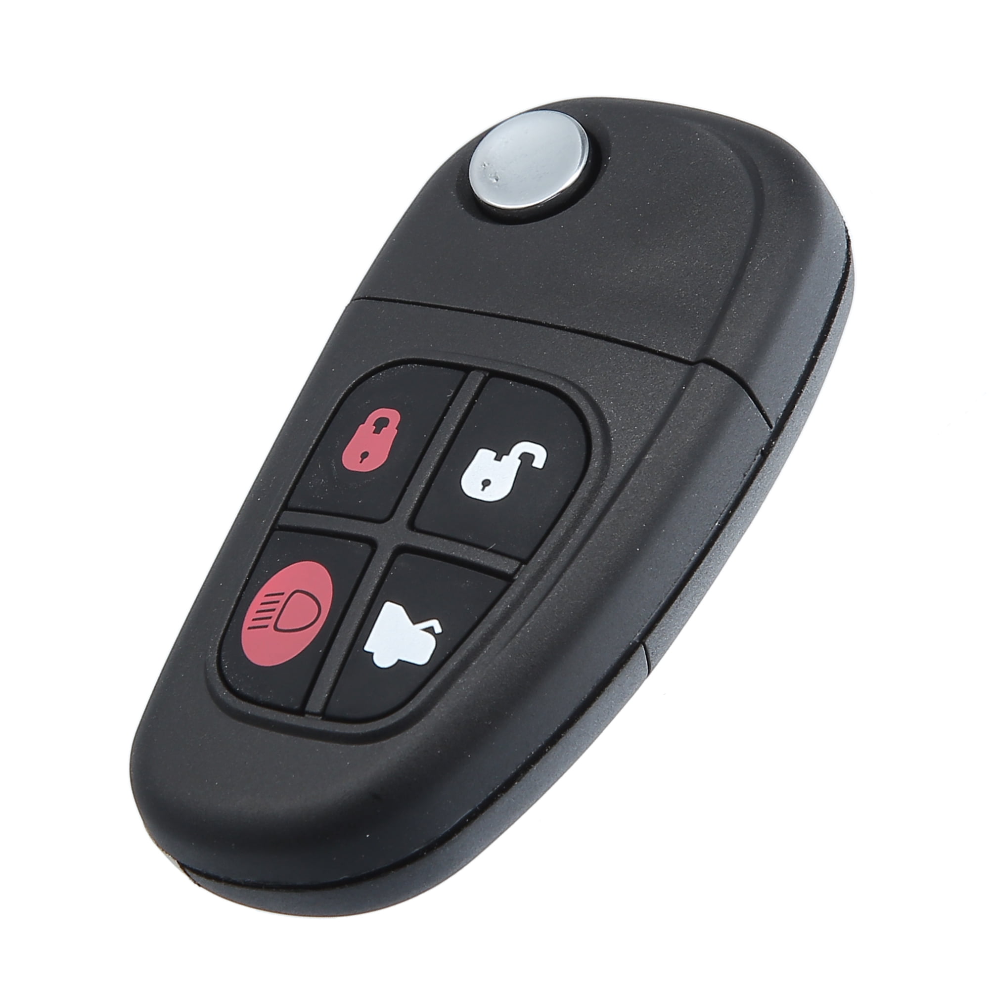 4 Buttons Keyless Entry Remote Key Fob Shell for Jaguar S-Type 2001 ...