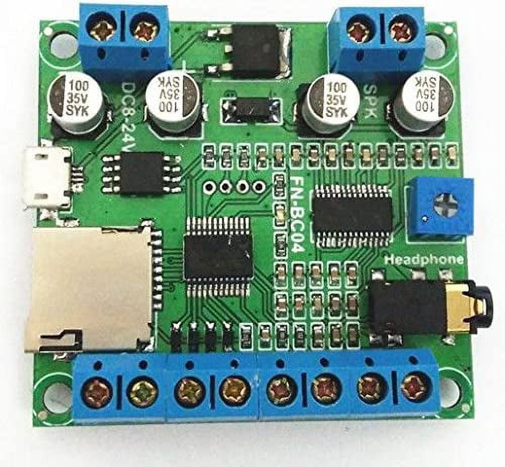 4 Buttons Triggered MP3 Player Board with 10W Amplifier and Terminal ...