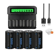 POWEROWL 16 Bay High Speed Charger with Smart LED for AA AAA NIMH NICD ...
