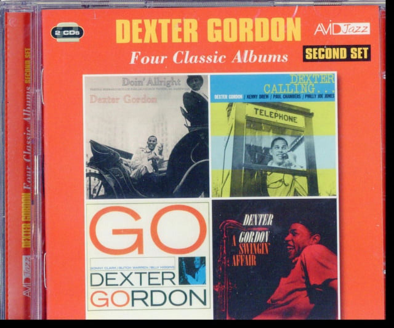 4 CLASSIC ALBUMS: DOIN ALRIGHT / DEXTER CALLING / GO / A SWINGIN AFFAIR ...
