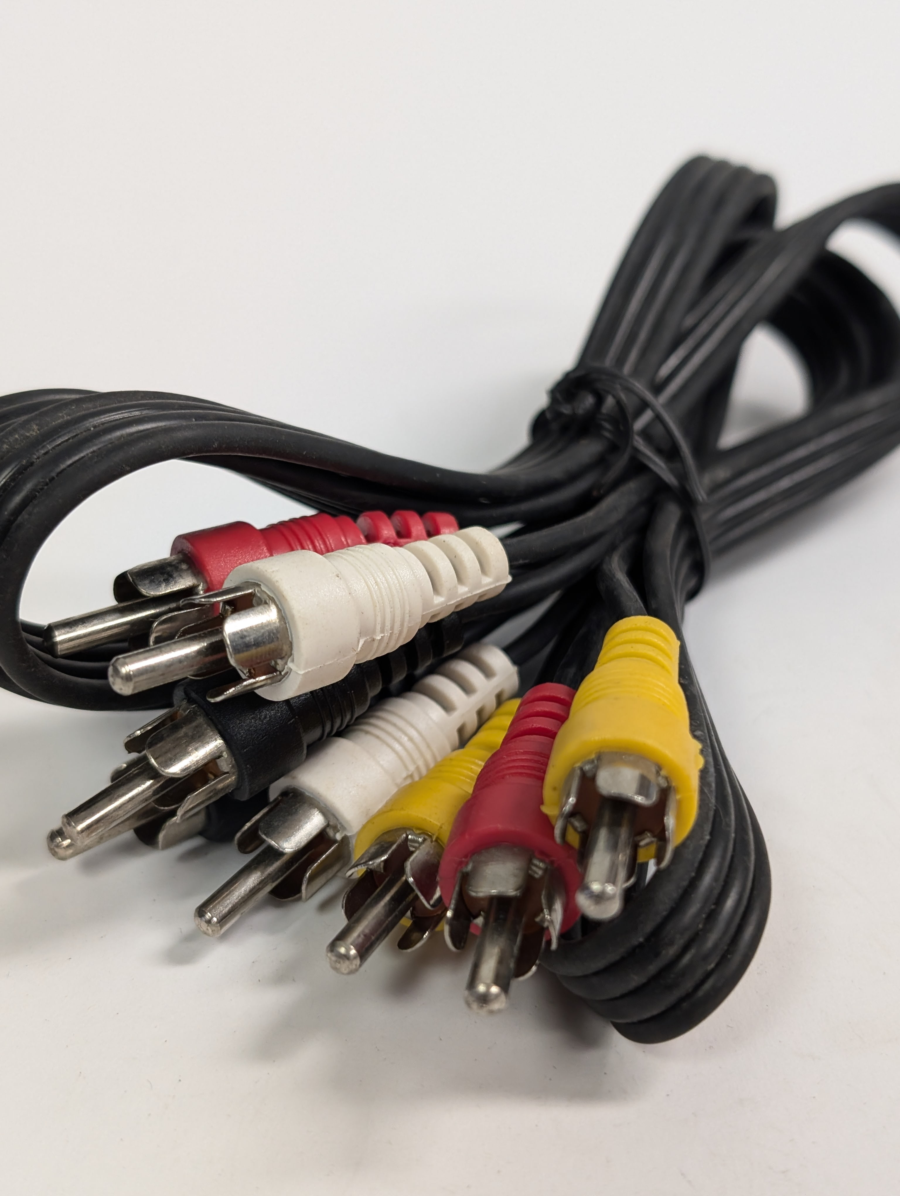4 COLOR CODED MALE RCA PLUGS TO 4 COLOR CODED MALE RCA PLUGS - Walmart.com
