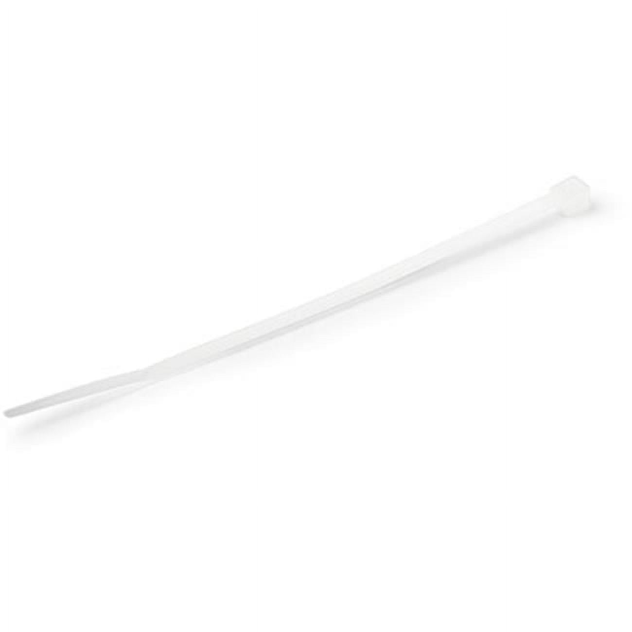 4 Cable Nylon Plastic Zip Tie, White - Small - Pack of 1000 - Walmart.com