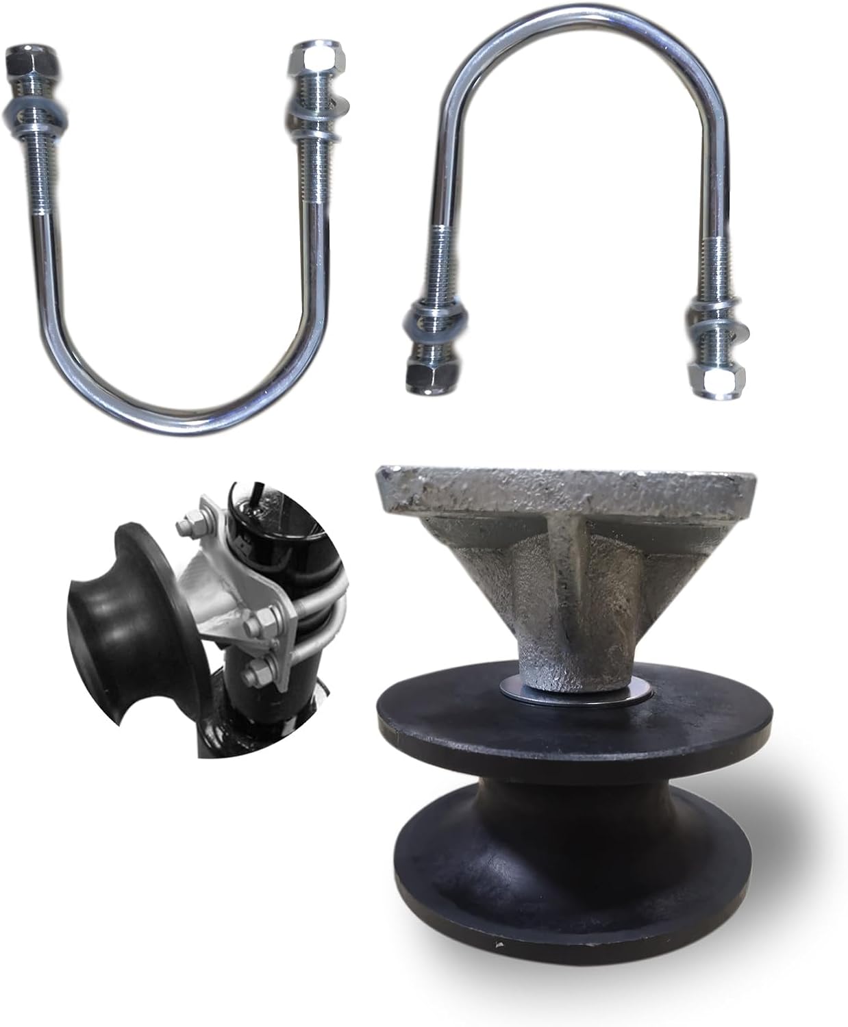 4" Cantilever Gate Roller with Square Post, 2" Chain Link Fence Gate ...