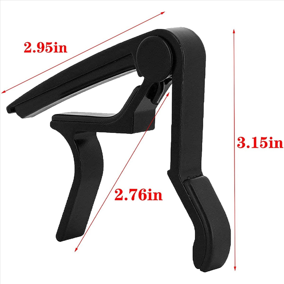 4 Capo Guitar Triggers for Acoustic, Electric Guitar, Ukulele, Banjo ...