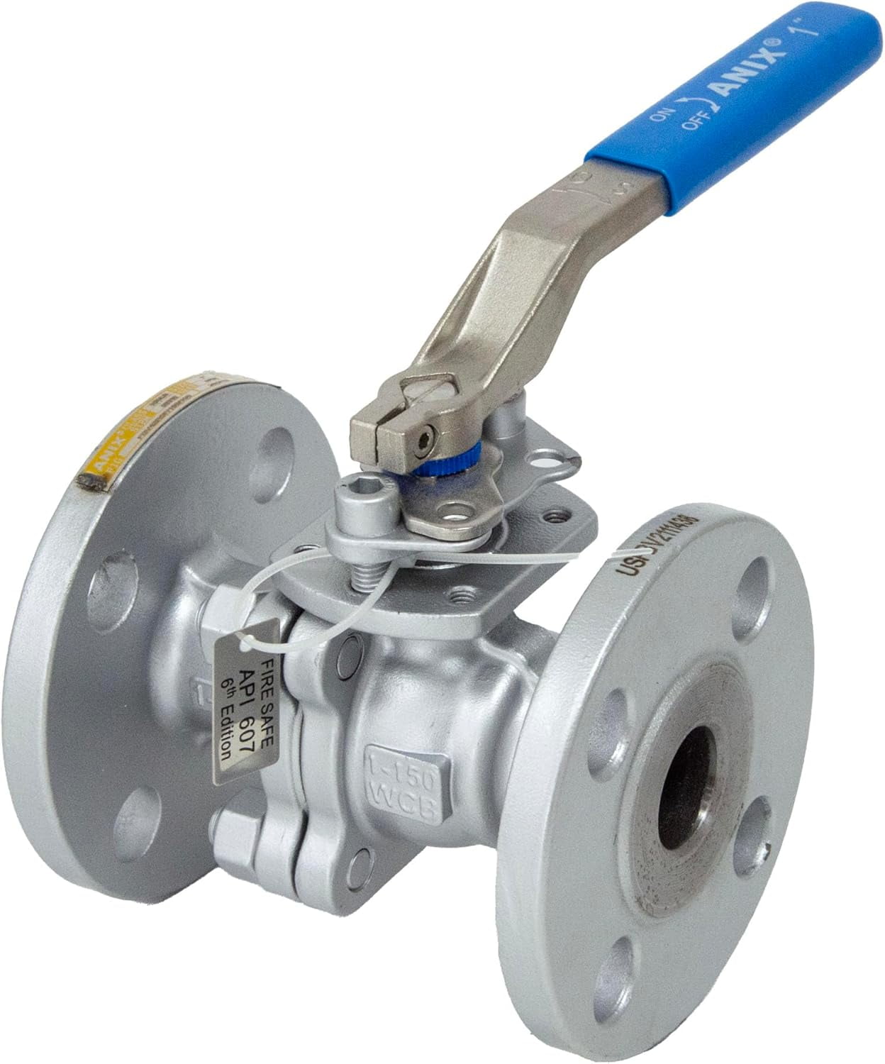 4" Cast Carbon Steel Flanged Ball Valve ANSI Class 150 - Walmart.com