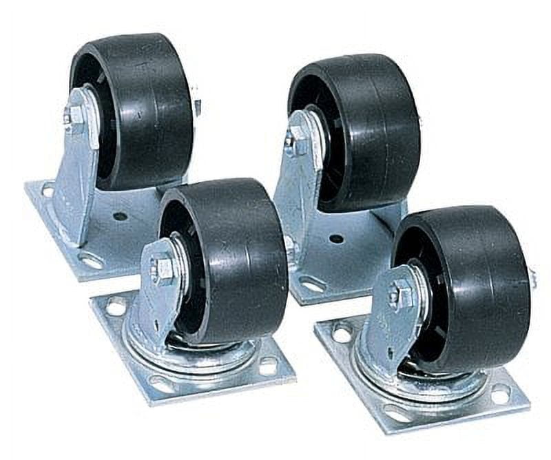 4" Caster Set 4Pc For Jobox & Jobsite Products, Sold As 1 Set - Walmart.com