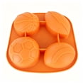 4-Cavity Basketball, Soccer,Footbakk and Baseball Shaped Cake Making ...