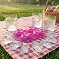 4 Cavity Car Shaped Silicone Ice Cube Tray - Fun Food Grade Ice Mold ...