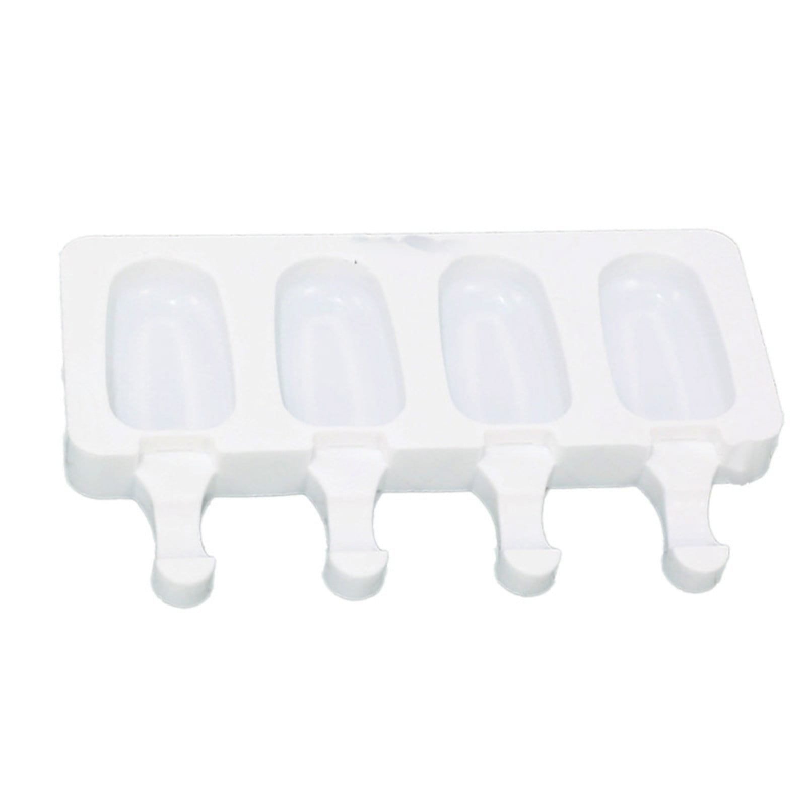 4 Cavity Oval Silicone Ice Bars Ice Tray Ice Cube Bin Kitchen Stuff ...