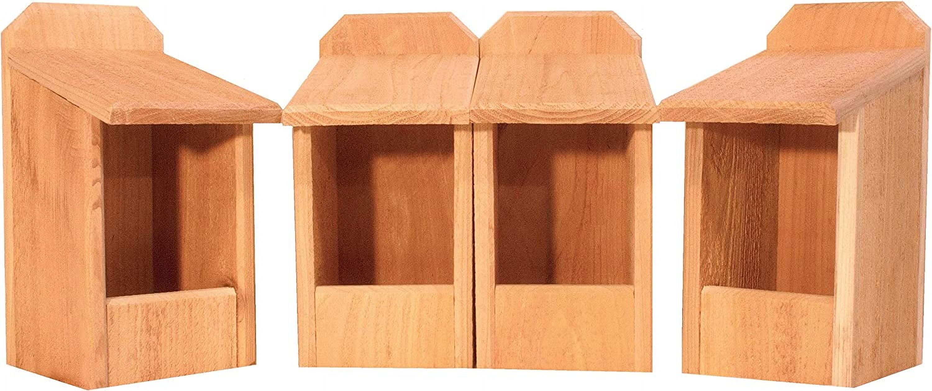4 Cedar Nesting Boxes - Walmart.com
