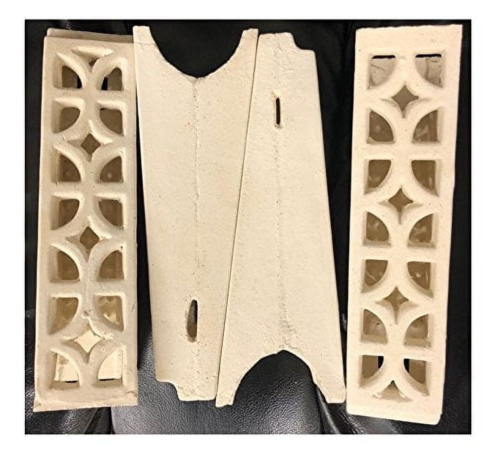 Mexican Ceramic Bricks, 4-Pack Trompo Machine Accessories for Tacos Al ...