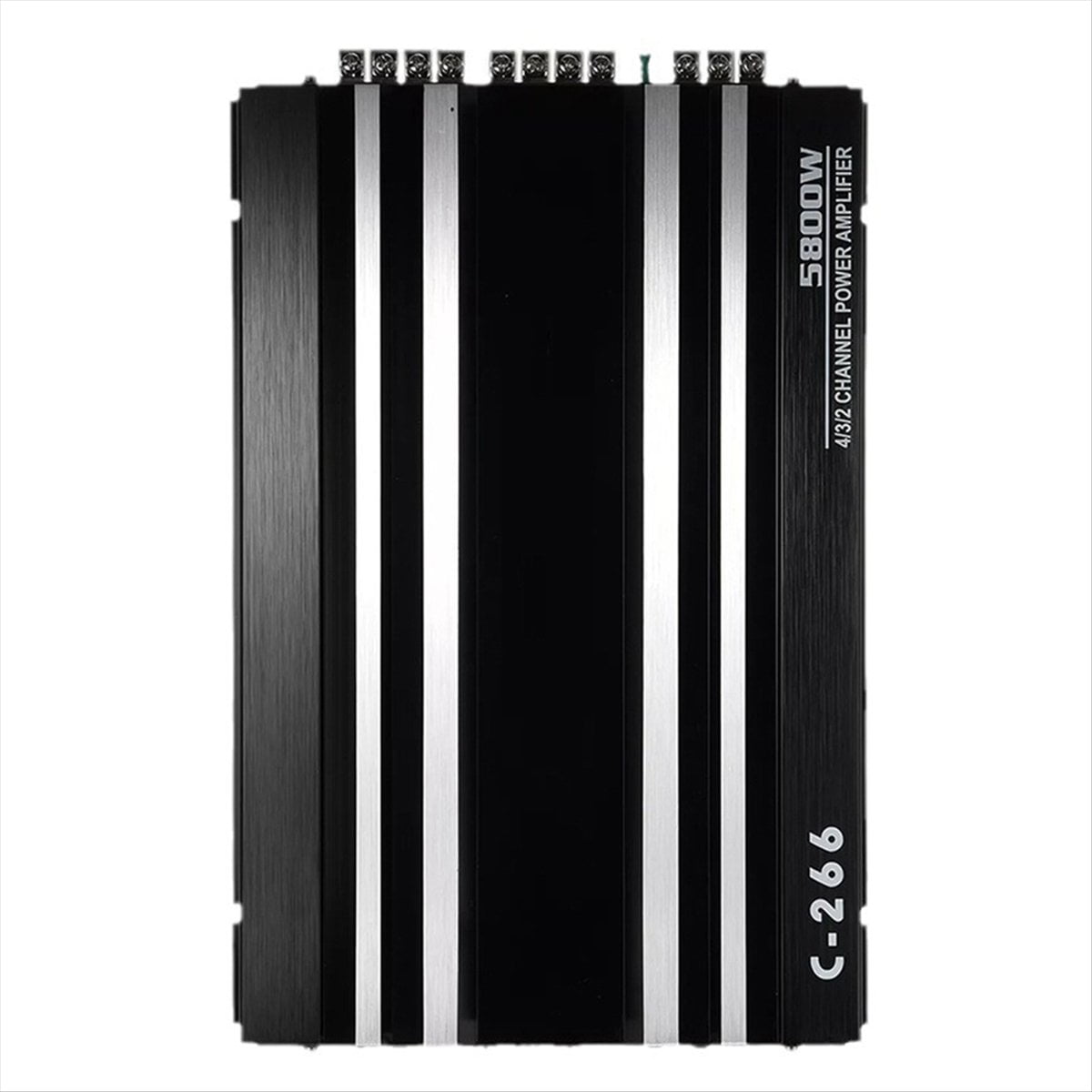 4-Channel Car Audio Amplifier 5800W High-Power Amplifier 12V Ultra-Thin ...