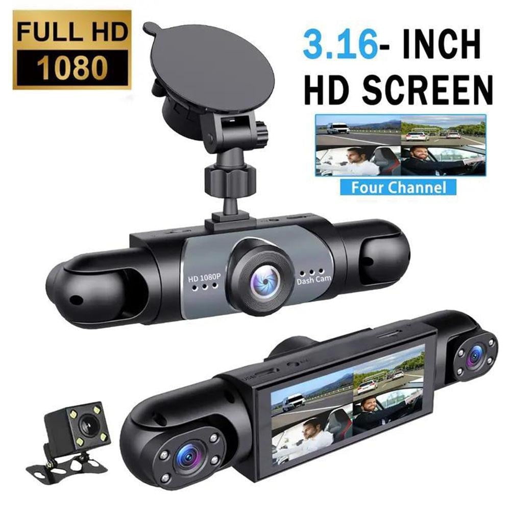 4-Channel Dash Cam System, 1080P Four Lenses Night Vision, 1 Set, for ...