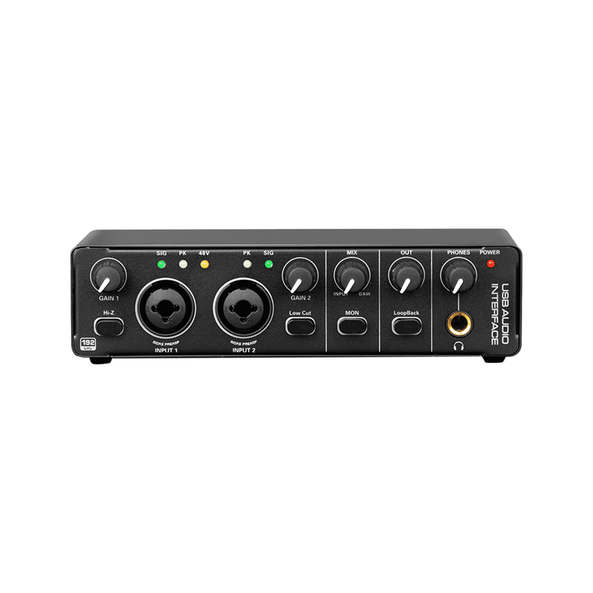4 Channel Interface Small External Audio Recording Professional Sound ...