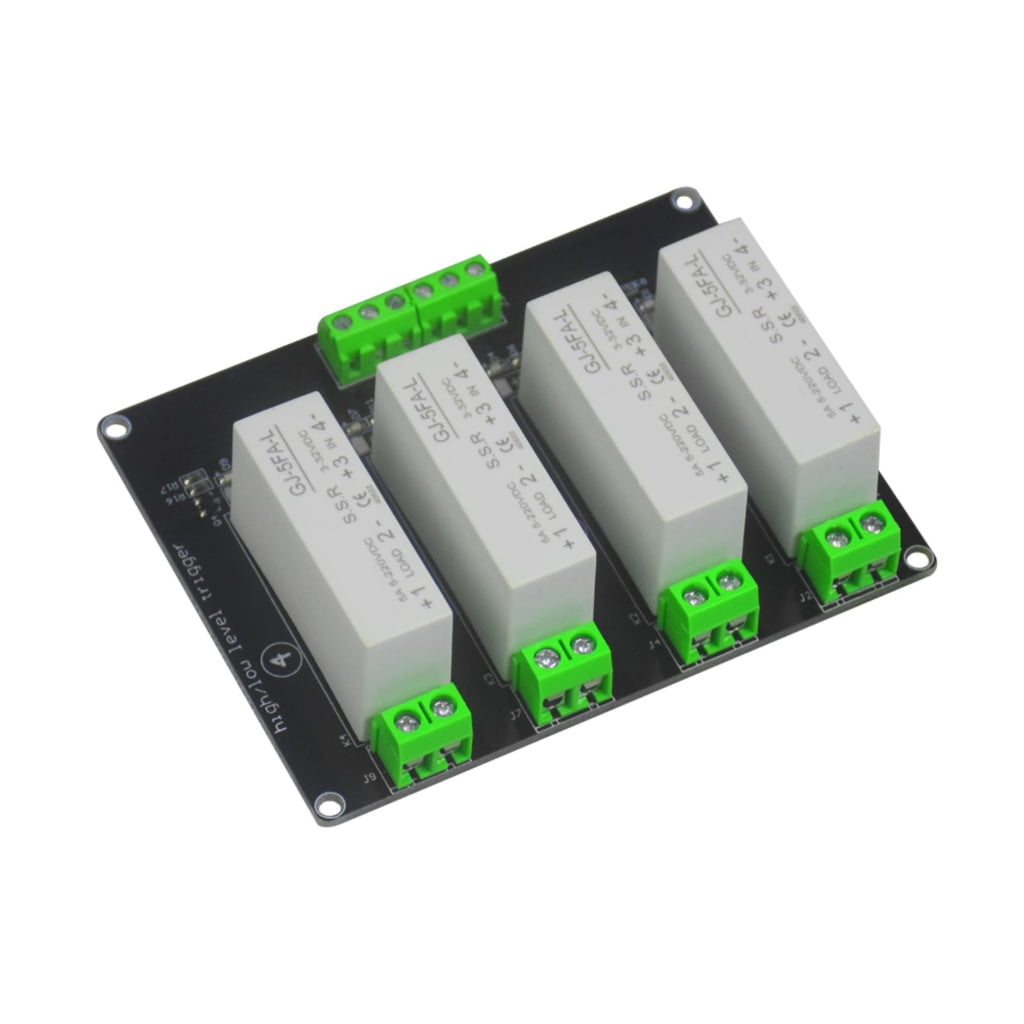 4 Channel Low Levels Triggering Solid States Relays Module Electric ...