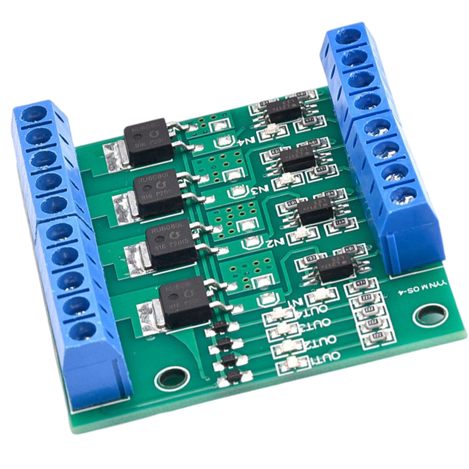 4 Channel MOSFET Pulses Triggering Switches 4-20V to 3.7-27V Driver ...
