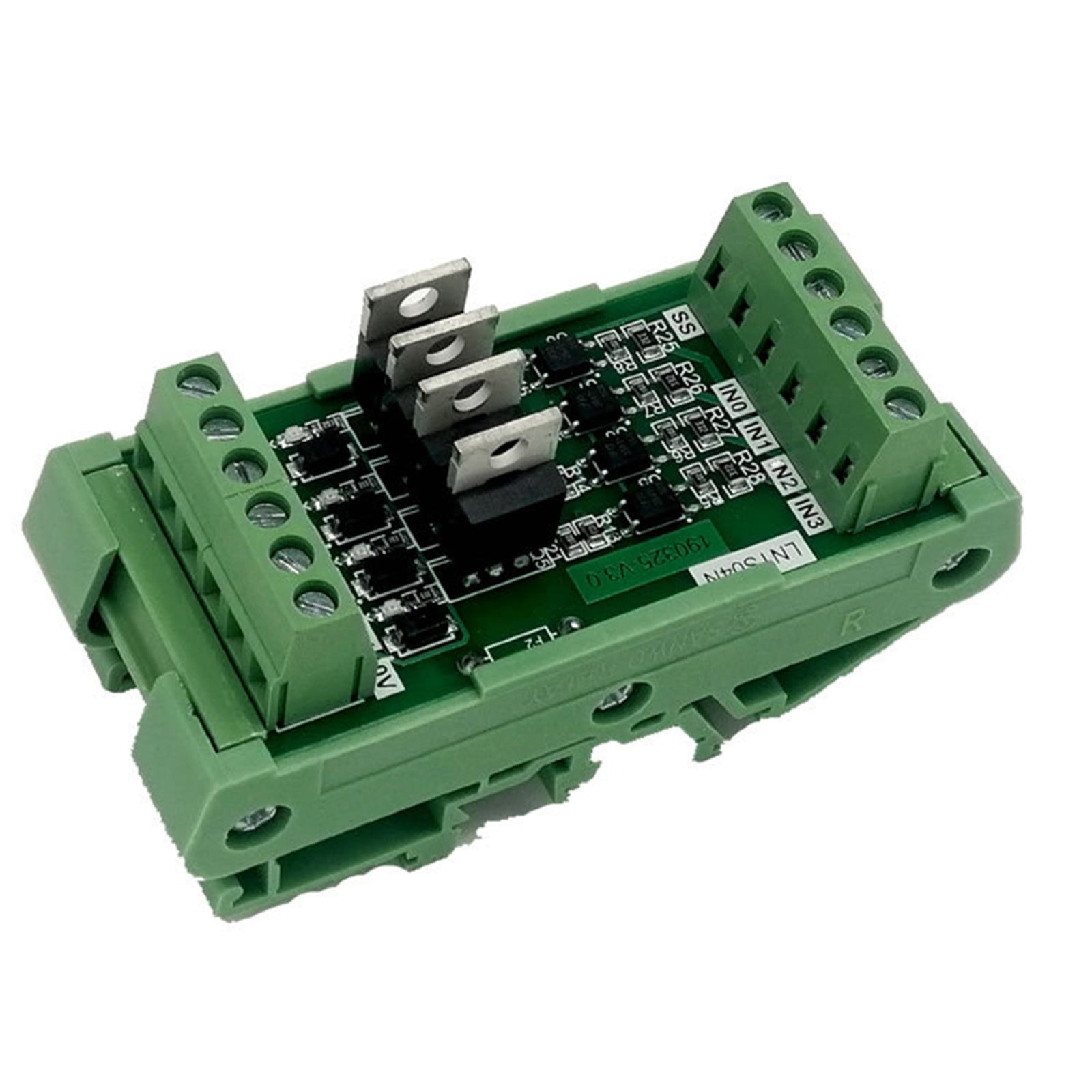 4 Channel PLC DC Increase Board 5A 12/24VDC NPN Output Industrial ...