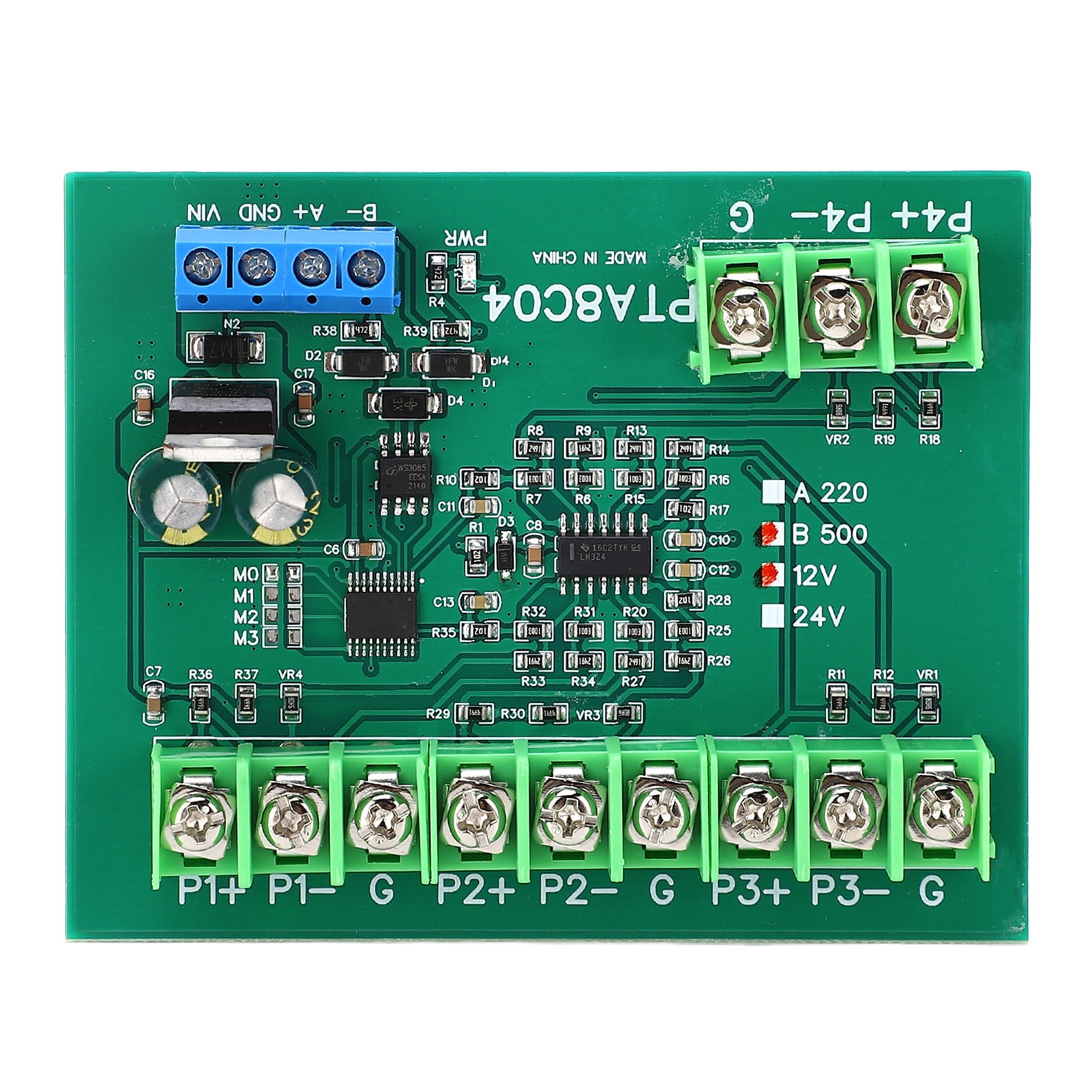 Neyseki 4 Channel PT100 RTD RS485 Temperature Sensor Board Temp ...