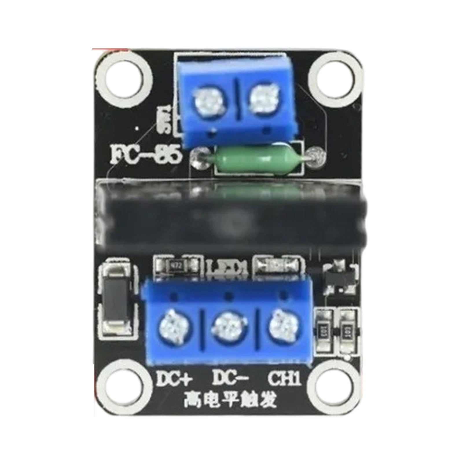 4 Channel Solid States Relays Module 5V 12V 24V Controls Signals 2A ...