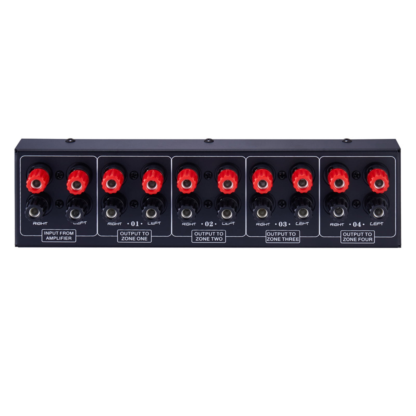 4 Channel Splitter Sound Distribution Panel for Commercial Single Input ...