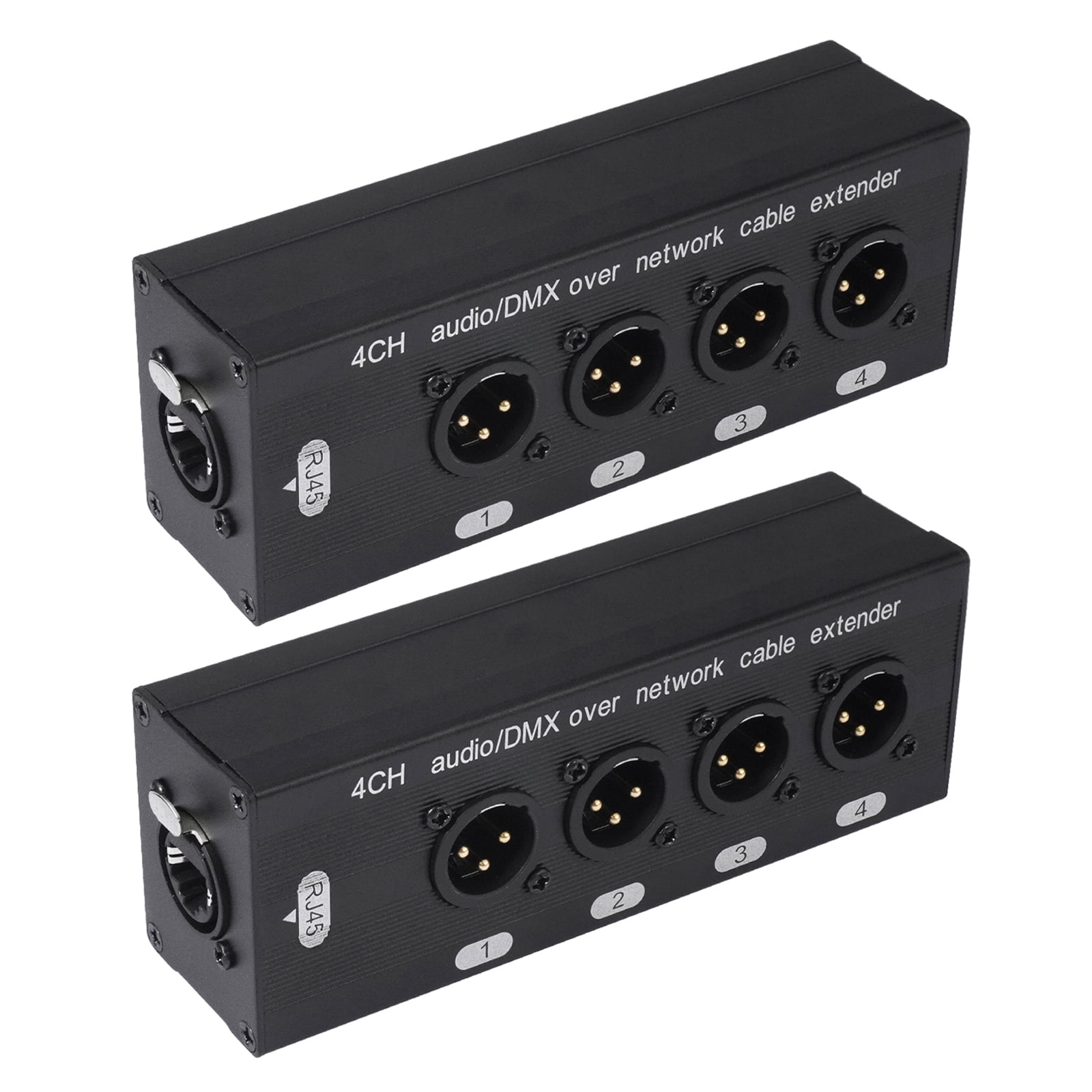 4 Channel To RJ45 Sound Indication Elongator Aluminum Mixture Stage ...