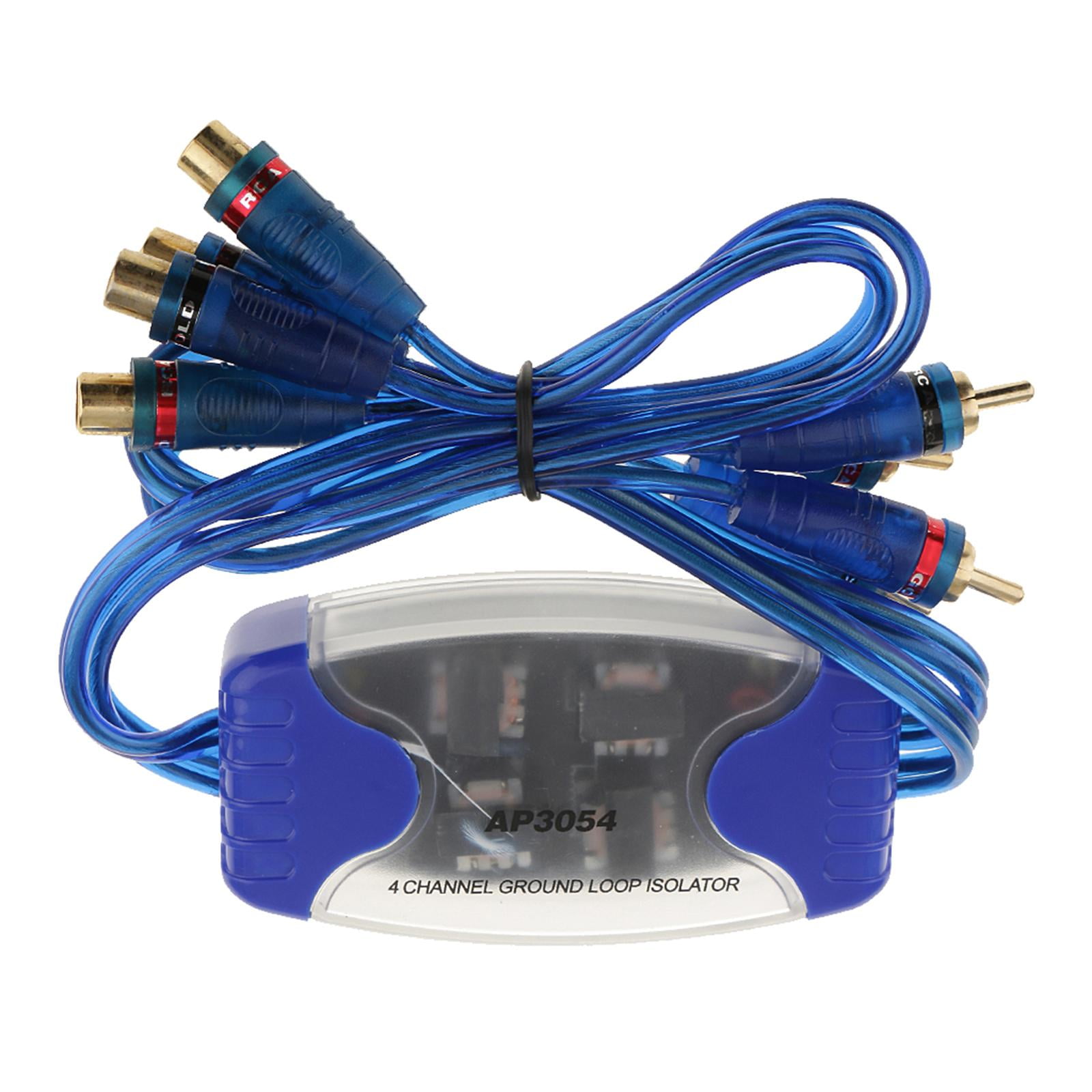 4-Channels Ground Loop Isolator Audio Curciut Noise Filter 4 to 4 ...