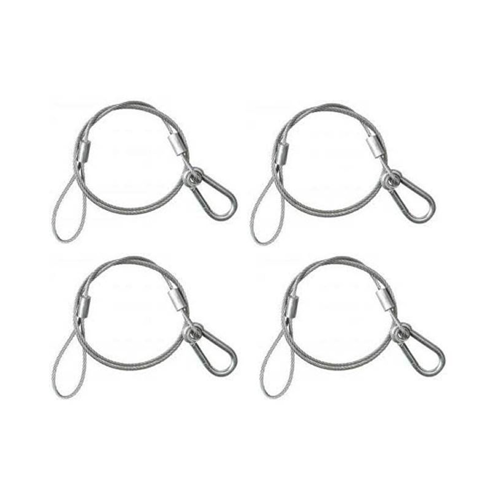 (4) Chauvet CH-05 31" Safety Clamp Lighting Cable Wires - 700Lb ...